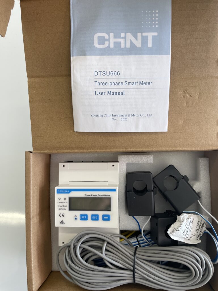 SMA (Chint DTSU666) smart meter 3 x 230V/400V | 100A | 40mA | incl. CT ...